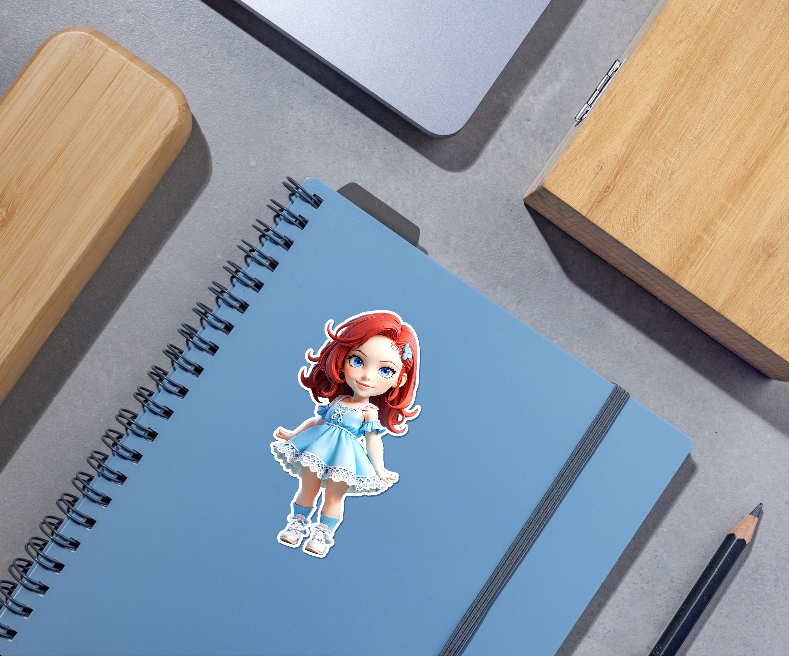 Custom Cute Sticker, Personalized Cute Sticker, Personalized Gift ...