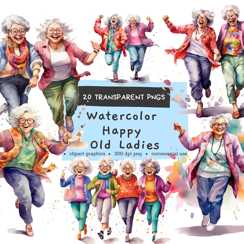 4 Old Ladies - Etsy UK