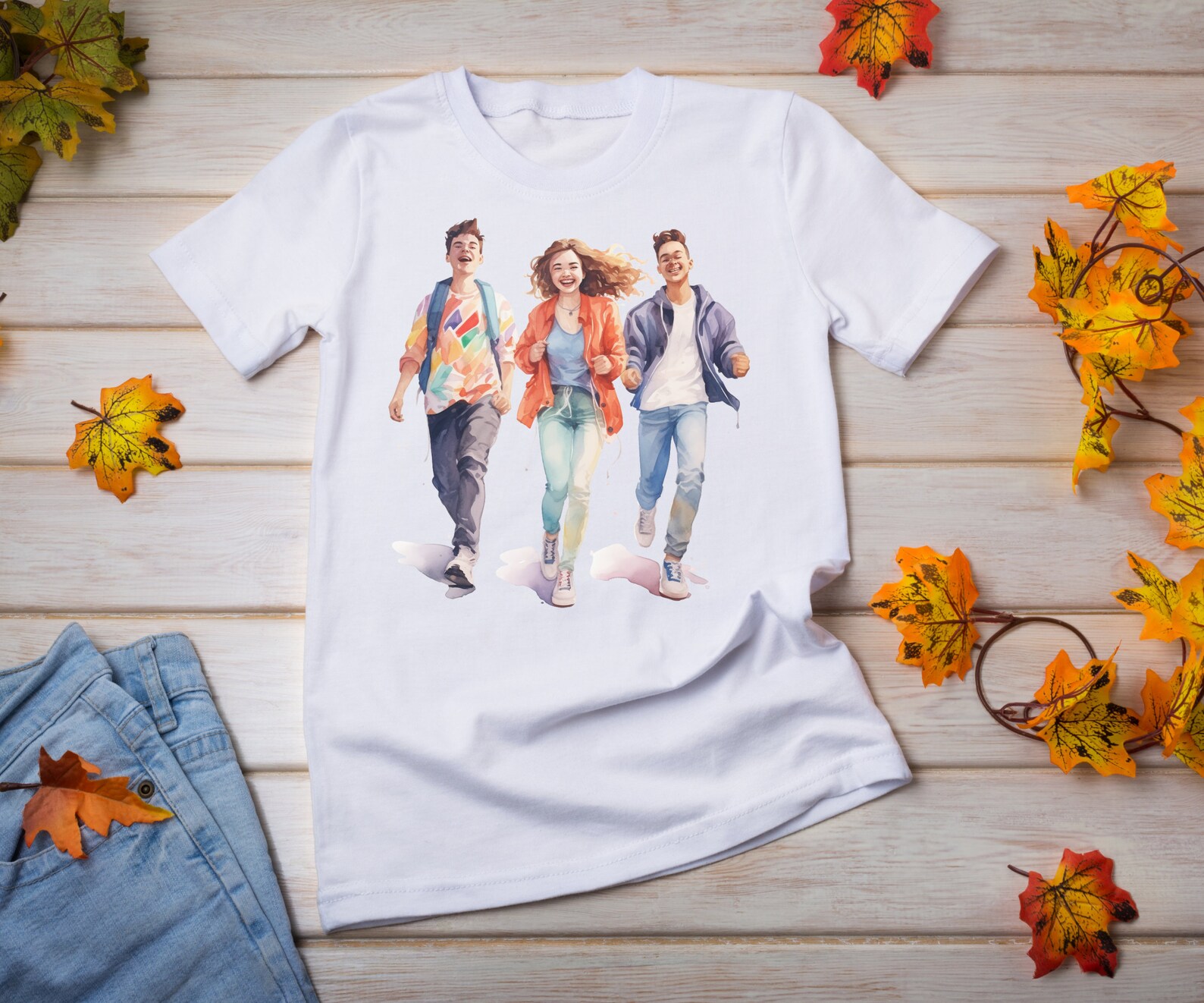 Happy Teenager Clipart, Teens Clip Art, Ethnic Diversity, Digital ...