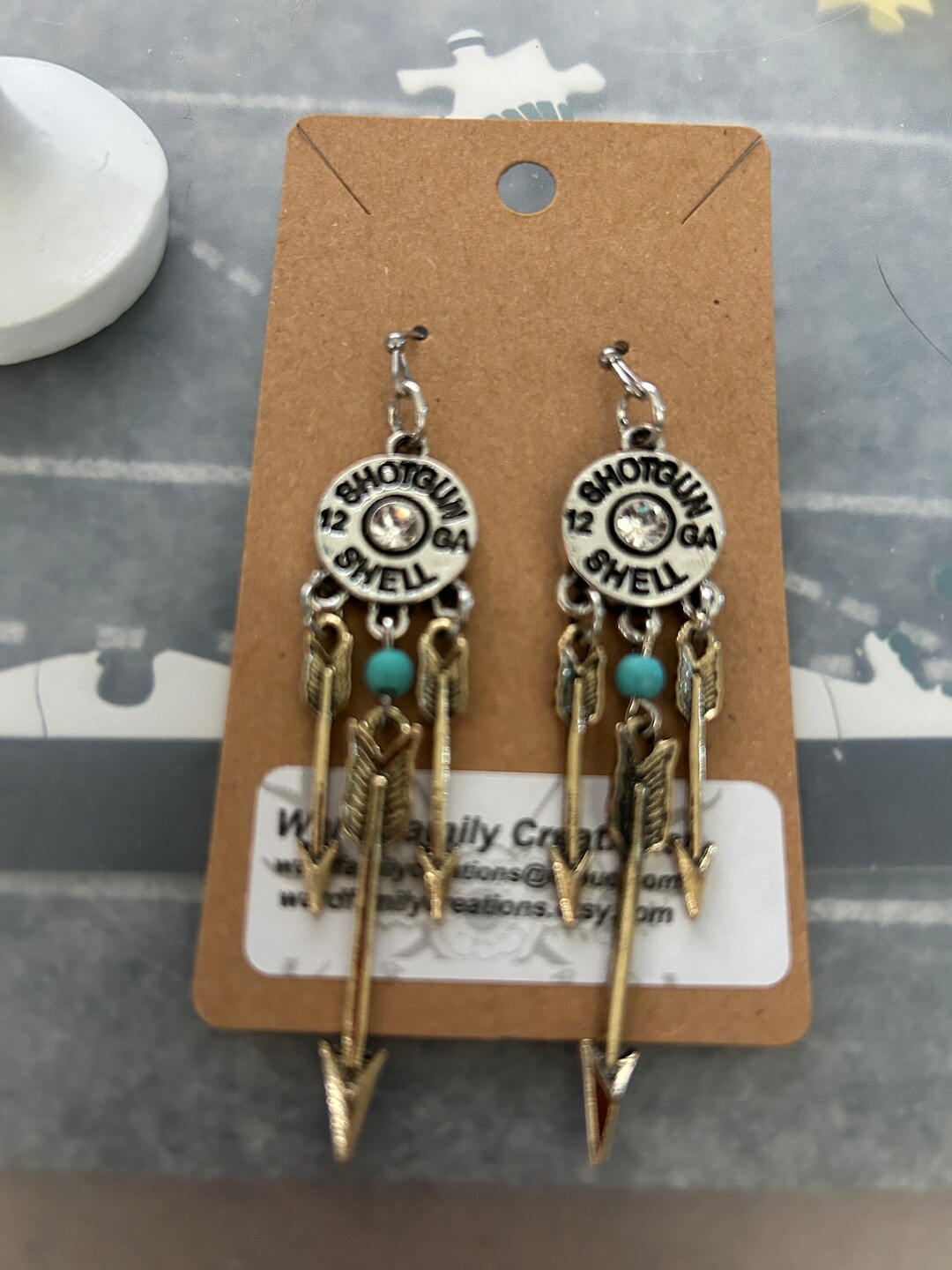 Faux Shotgun Shell and Arrows - Etsy