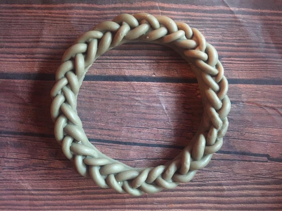5 Inch WAX Braided Pie Crust Embed - Etsy