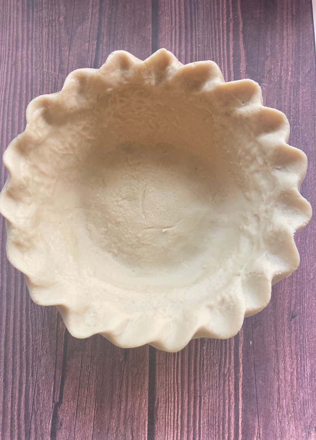 5 Inch WAX Full Pie Crust Embed - Etsy