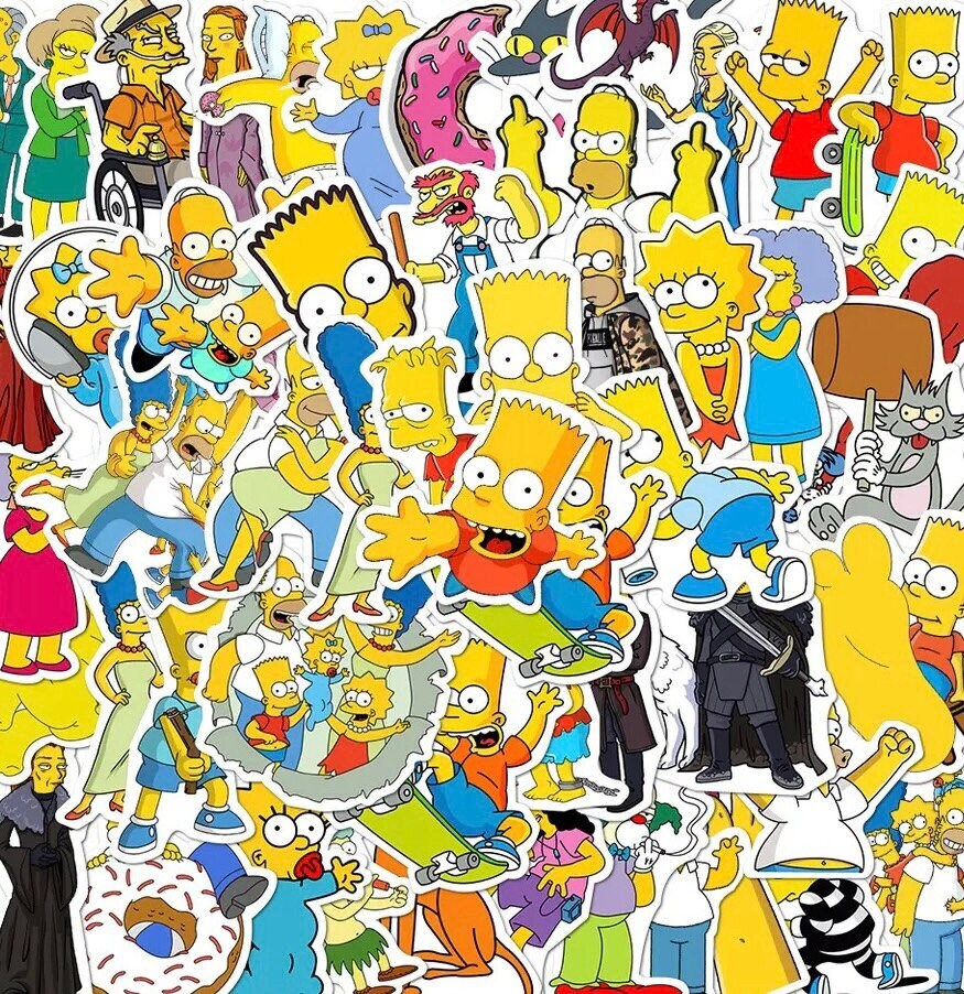 Bart Simpson Kill Switch Sticker