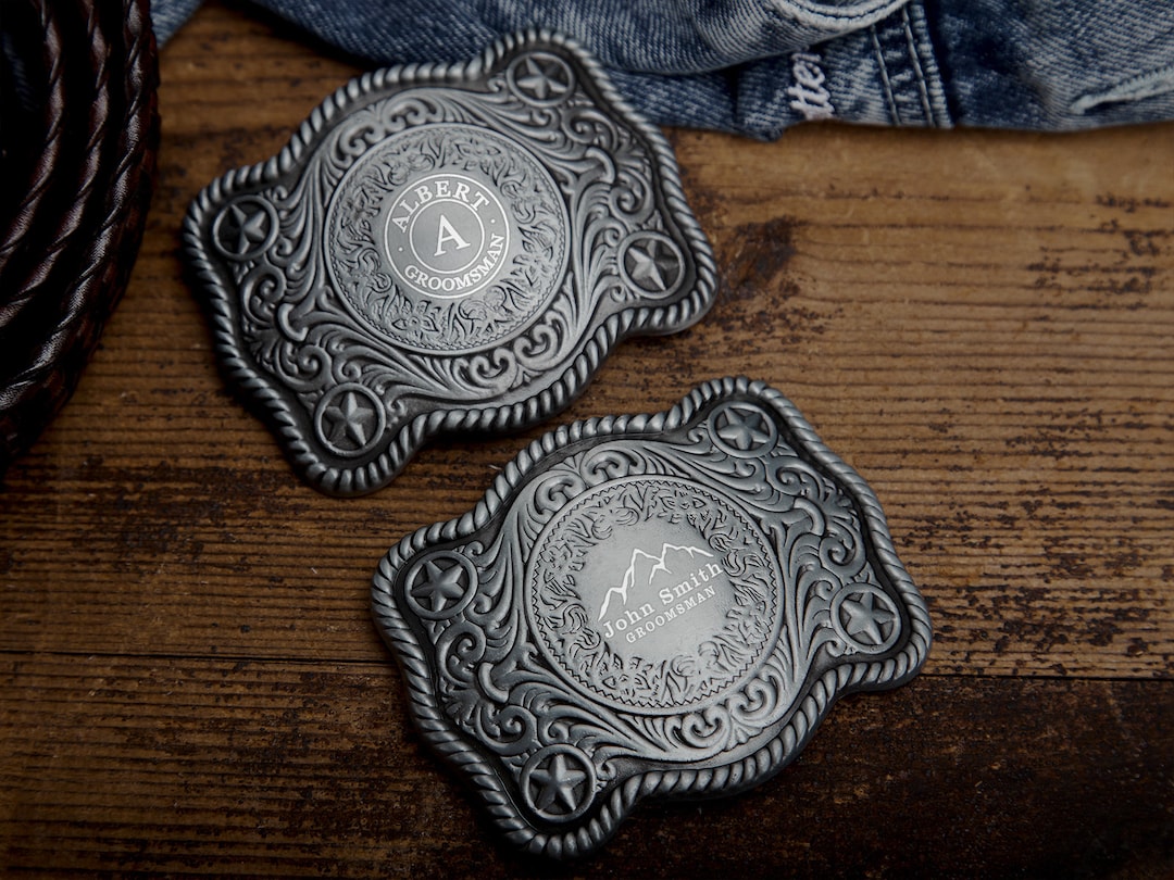 Custom Belt Buckle Personalized Mens Belt Buckle Monogram Belt Buckle ...
