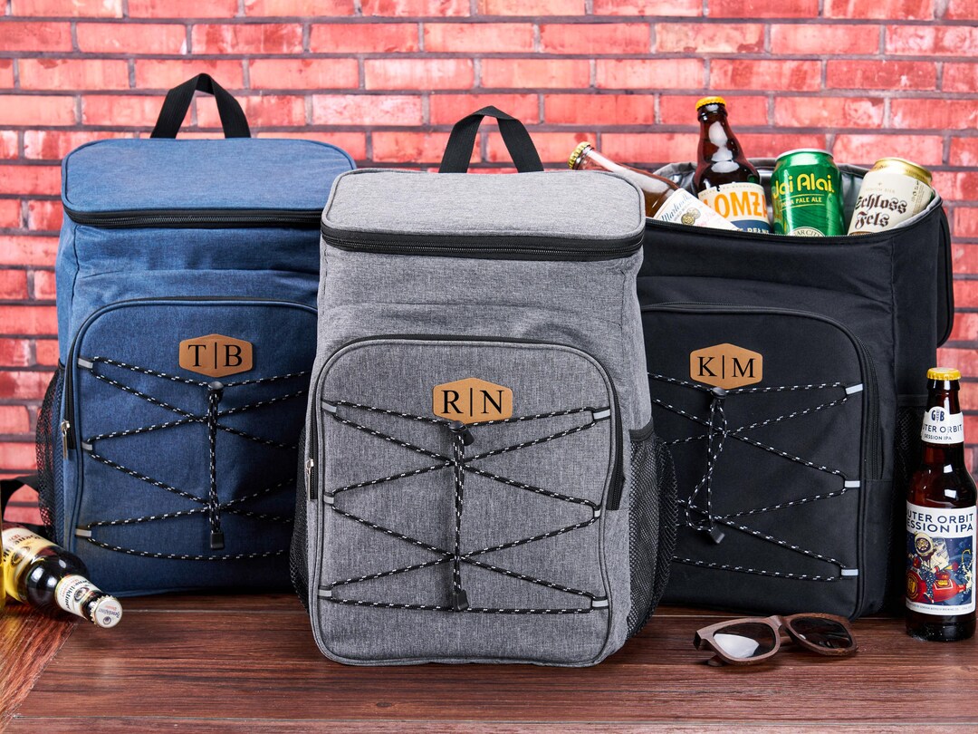 Personalized Beer Cooler Bag, Custom Cooler Backpack for Men Golf Beer ...