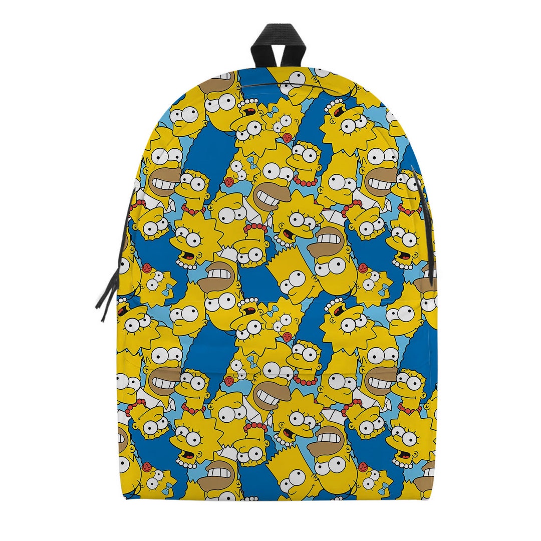 The Simpsons Family Personalized Backpack the Simpsons Movie - Etsy ...
