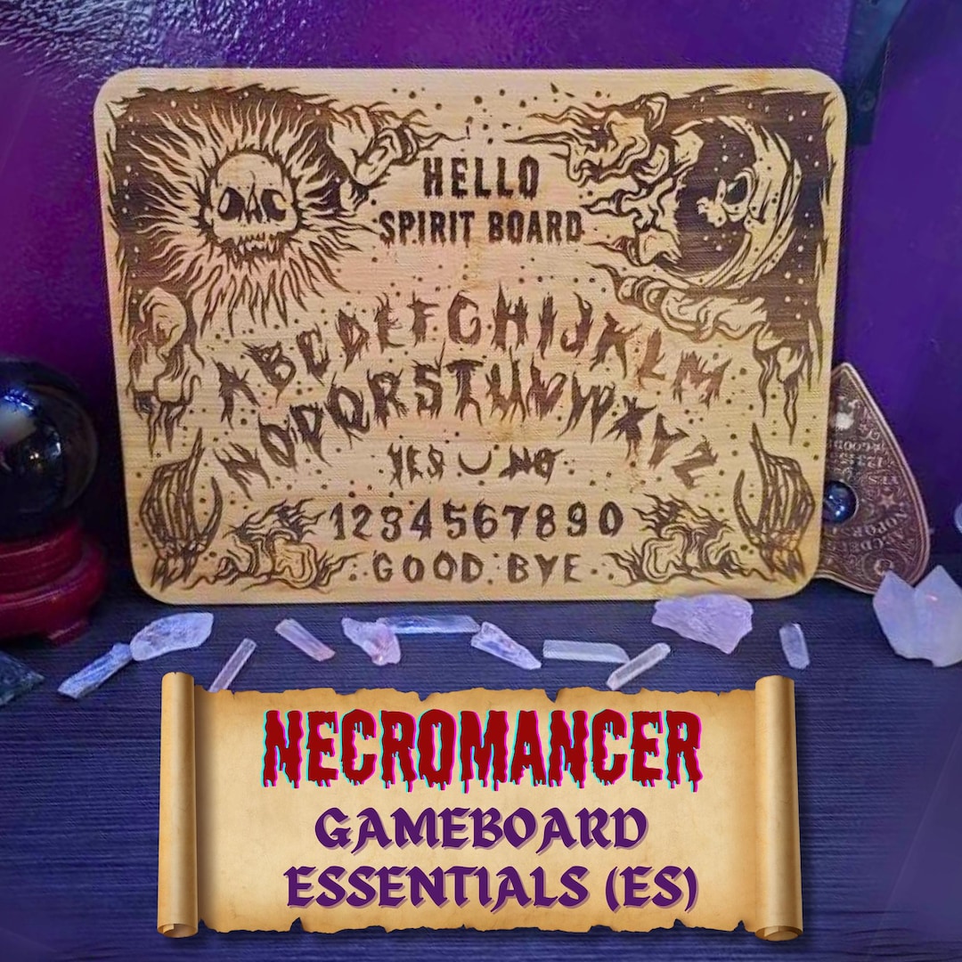 Handcrafted Witchwood Spirit Board: Live Edge Occult Ritual Tool - Etsy