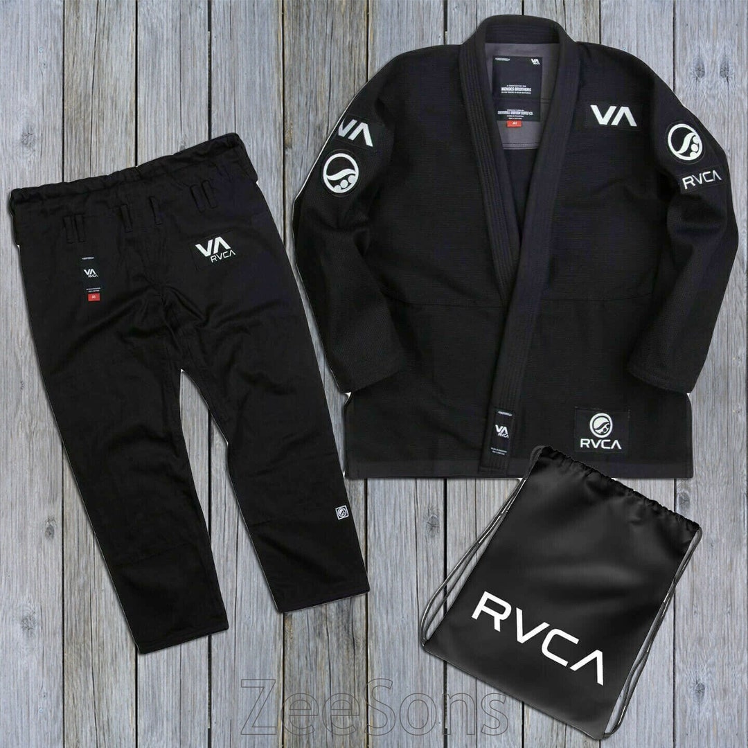 Jiu-jitsu Uniform Shoyoroll BBJ GI RVCA Kimono Batch Number 60 Black - Etsy
