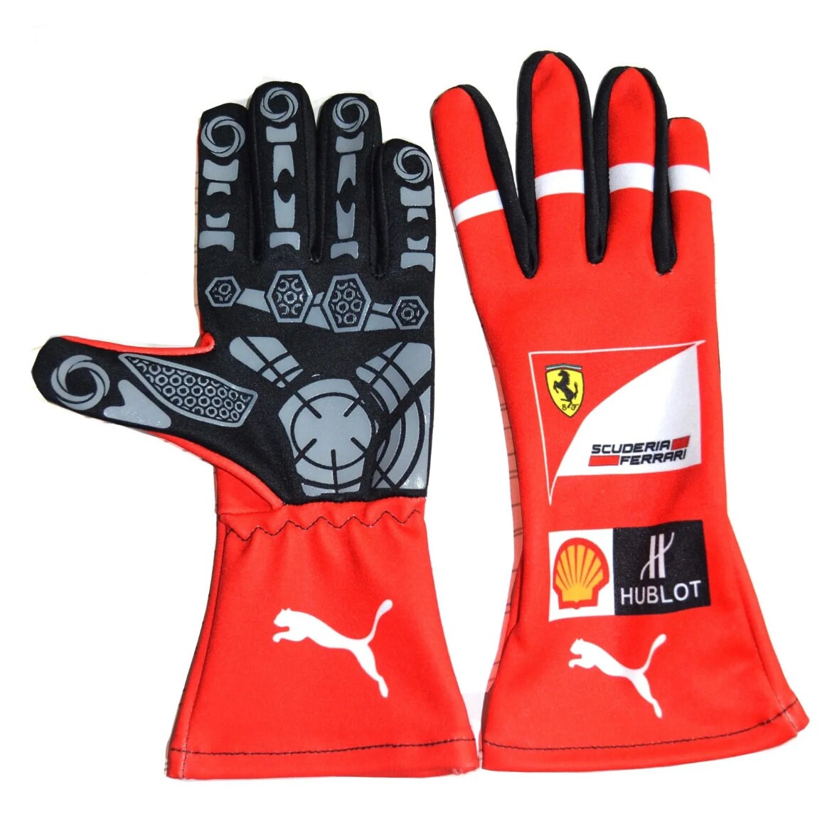 Ferrari F1 Go Karting Gloves Racing Gloves Charles Leclerc - Etsy