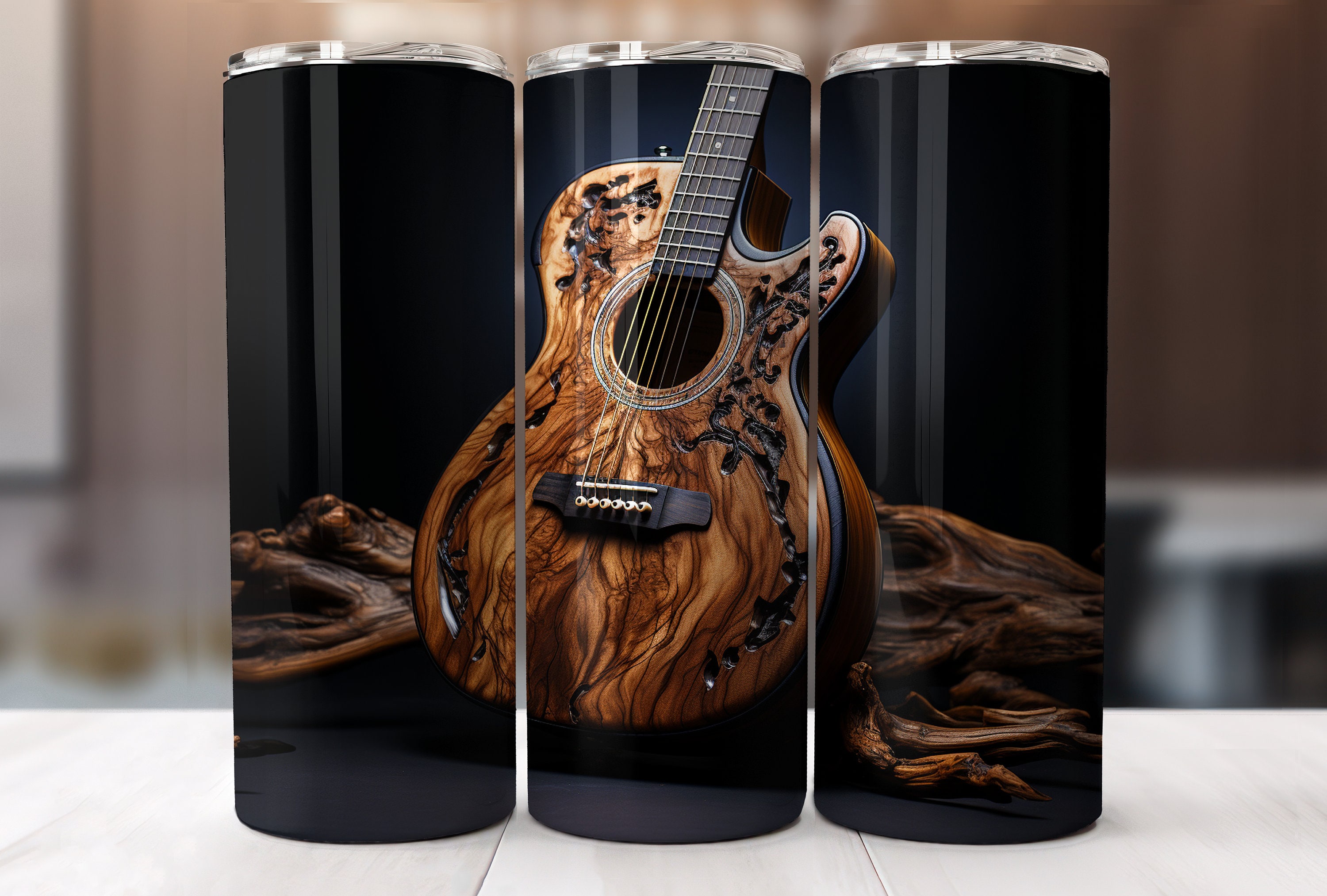 Acoustic Guitars With Designs