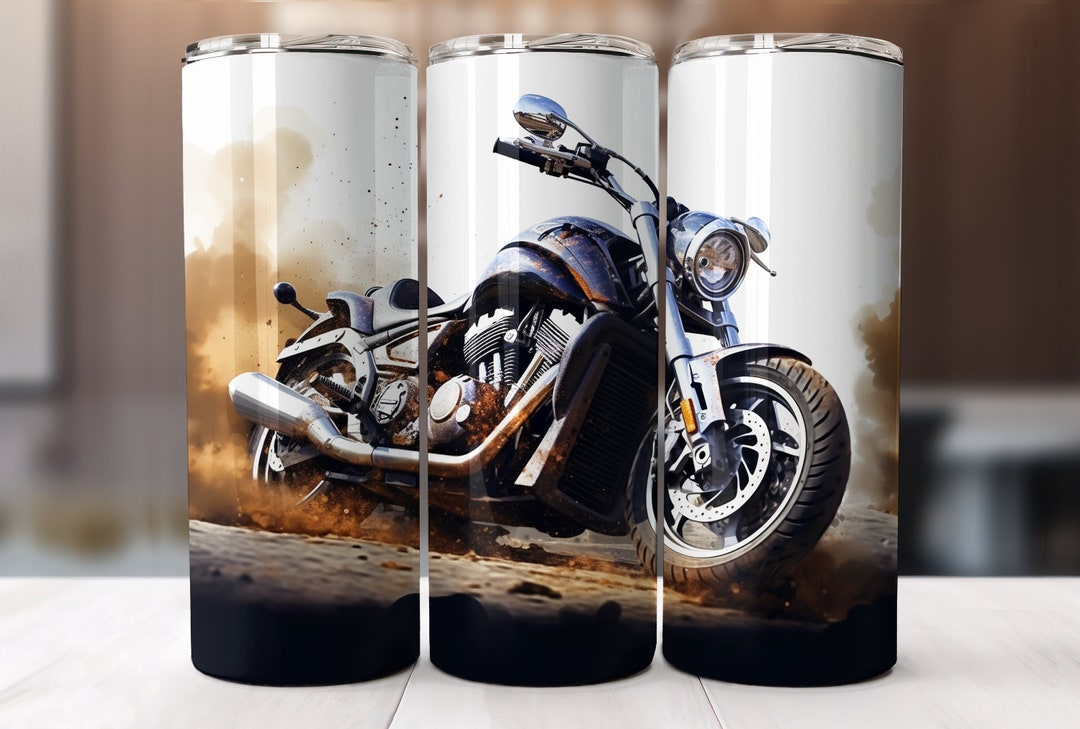 Motorrad Becher Seamless Design Street Bike Becher Design Geschenk ...