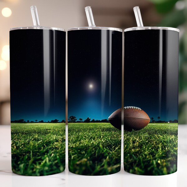 Football Tumbler - Etsy