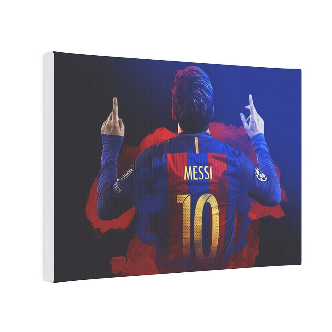 Lionel Messi Canvas Print Lionel Messi Art Decor for Home and - Etsy