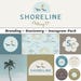 Small Business Branding Bundle Sun Beach Coastal Logo Instagram Package ...