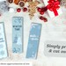 Winter Bookmark Printable for Kids Snow Snowflakes November - Etsy