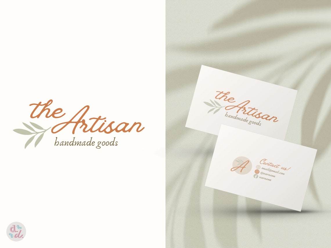 DIY Logo Branding Kit, Editable Branding Canva Template, Smallbusiness ...