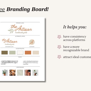 DIY Logo Branding Kit, Editable Branding Canva Template, Smallbusiness ...