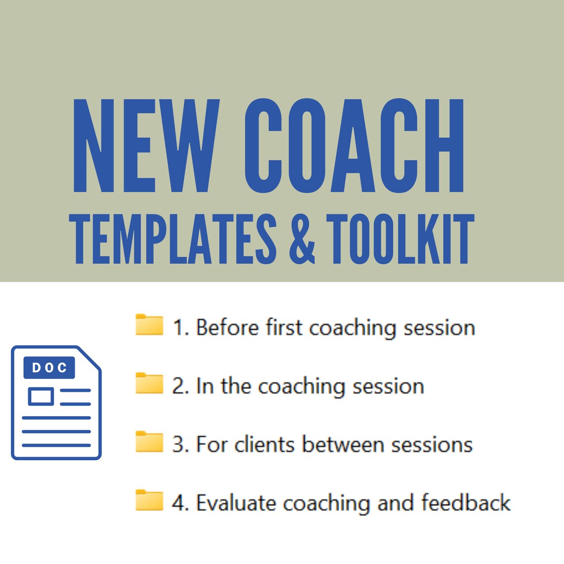 Detailed Coaching Templates and Toolkit New Coach Bundle - Etsy