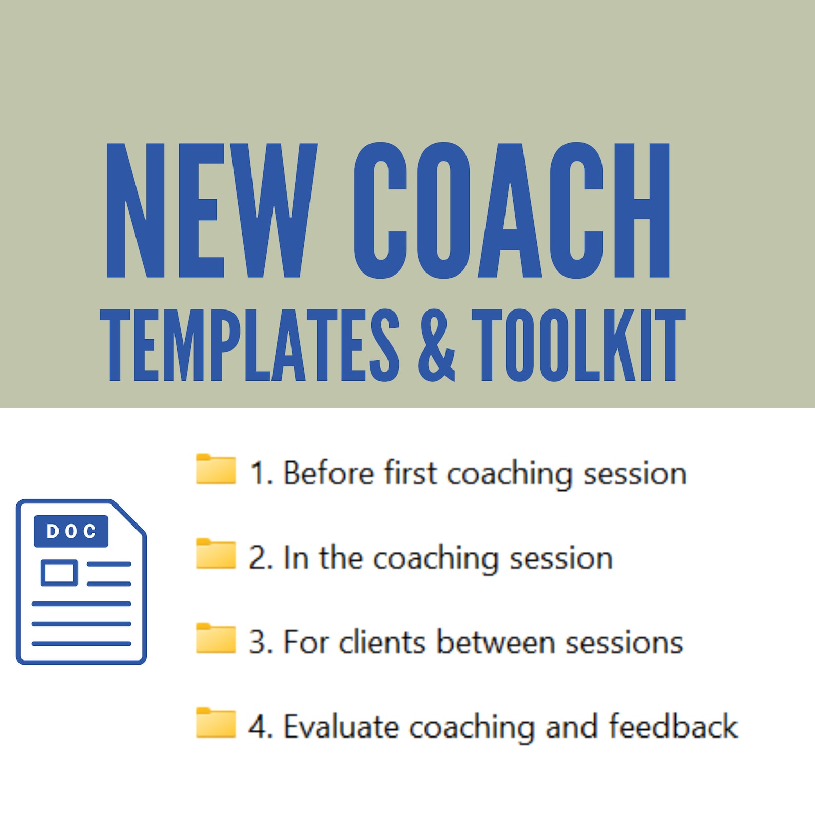 Detailed Coaching Templates and Toolkit - New Coach Bundle - Etsy
