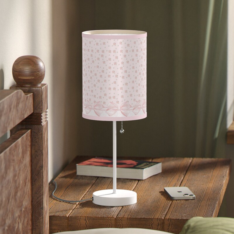 Ribbon Bow Lamps - Etsy
