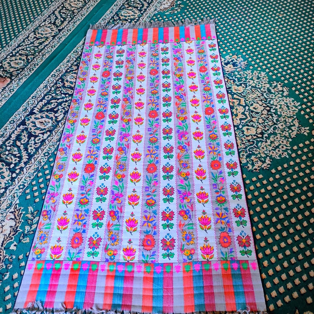 Kashmir Kani Jamawar Shawl,pure Pashmina Kani Jamawar Shawl , Handmade ...