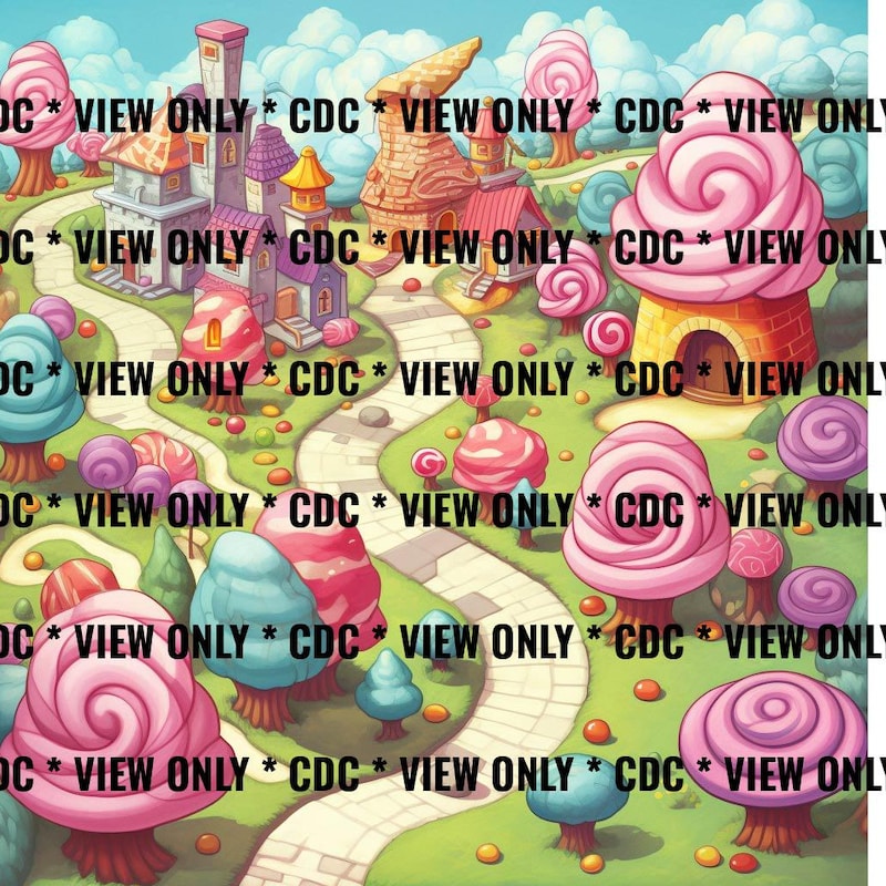 Candyland Svg Printables - Etsy