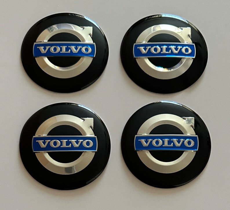 4 Pcs set 65mm 2.56inch Black Volvo Wheel Center Hub Caps - Etsy