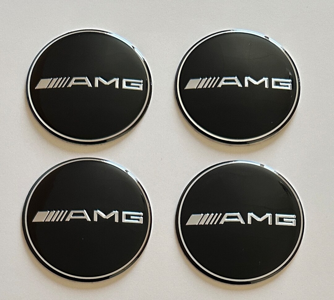 4 Pcs set 65mm 2.56inch Black AMG Wheel Center Hub Caps - Etsy