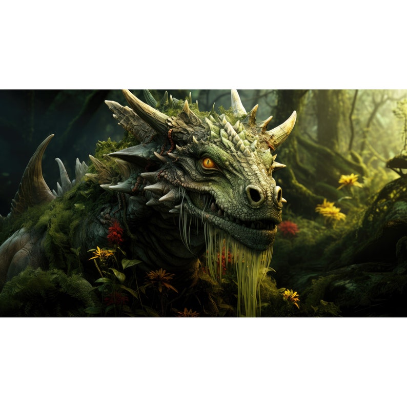 Printable Dragon PNG Bundle Plus JPG for Online Use as Computer ...