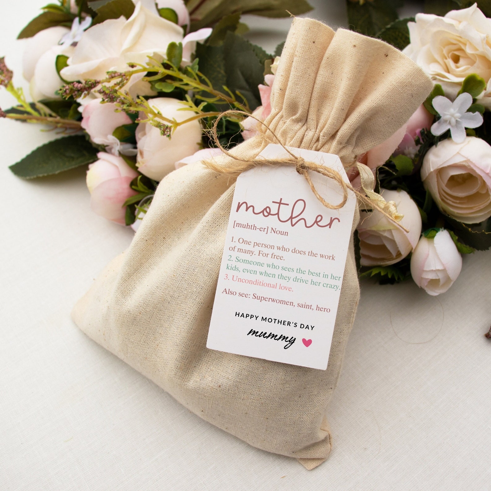 EDITABLE Mother's Day Gift Tag Template Printable Mother's Day Favor ...