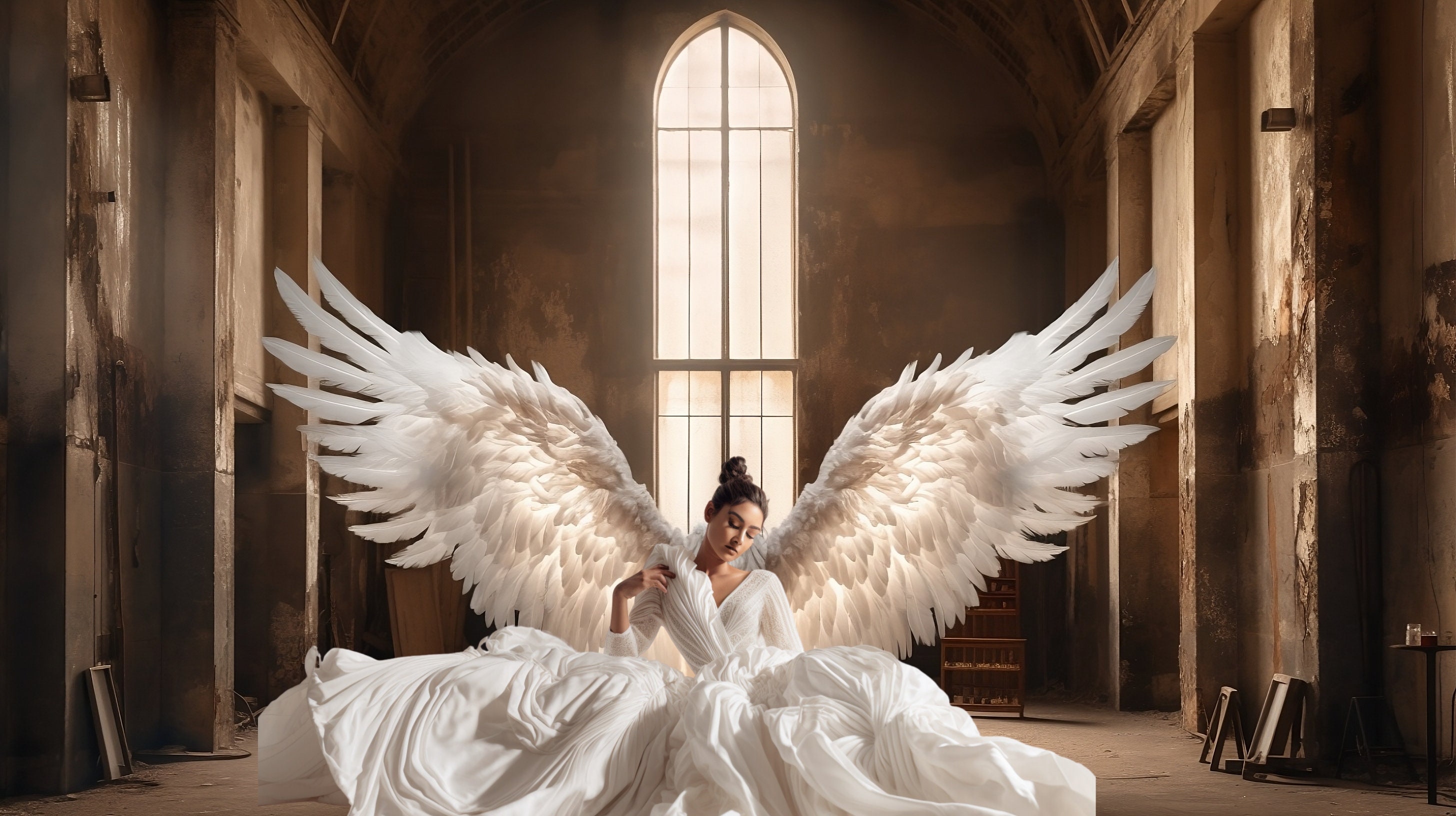 6 X Digital Backdrops Angel Wings Digital Backgrounds - Etsy Australia