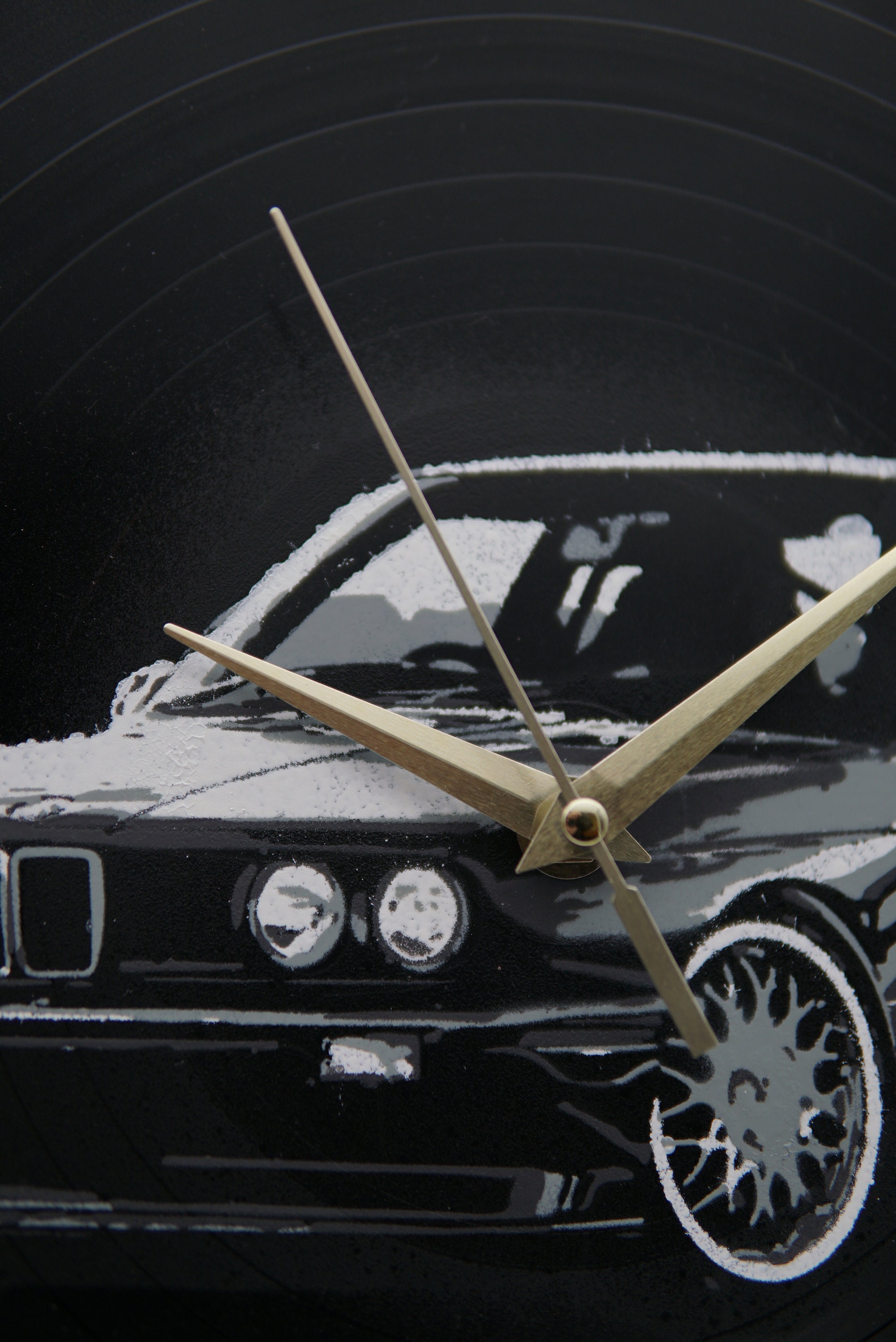BMW E30 Wall Clock Vintage Handmade Modern Clock Made From - Etsy
