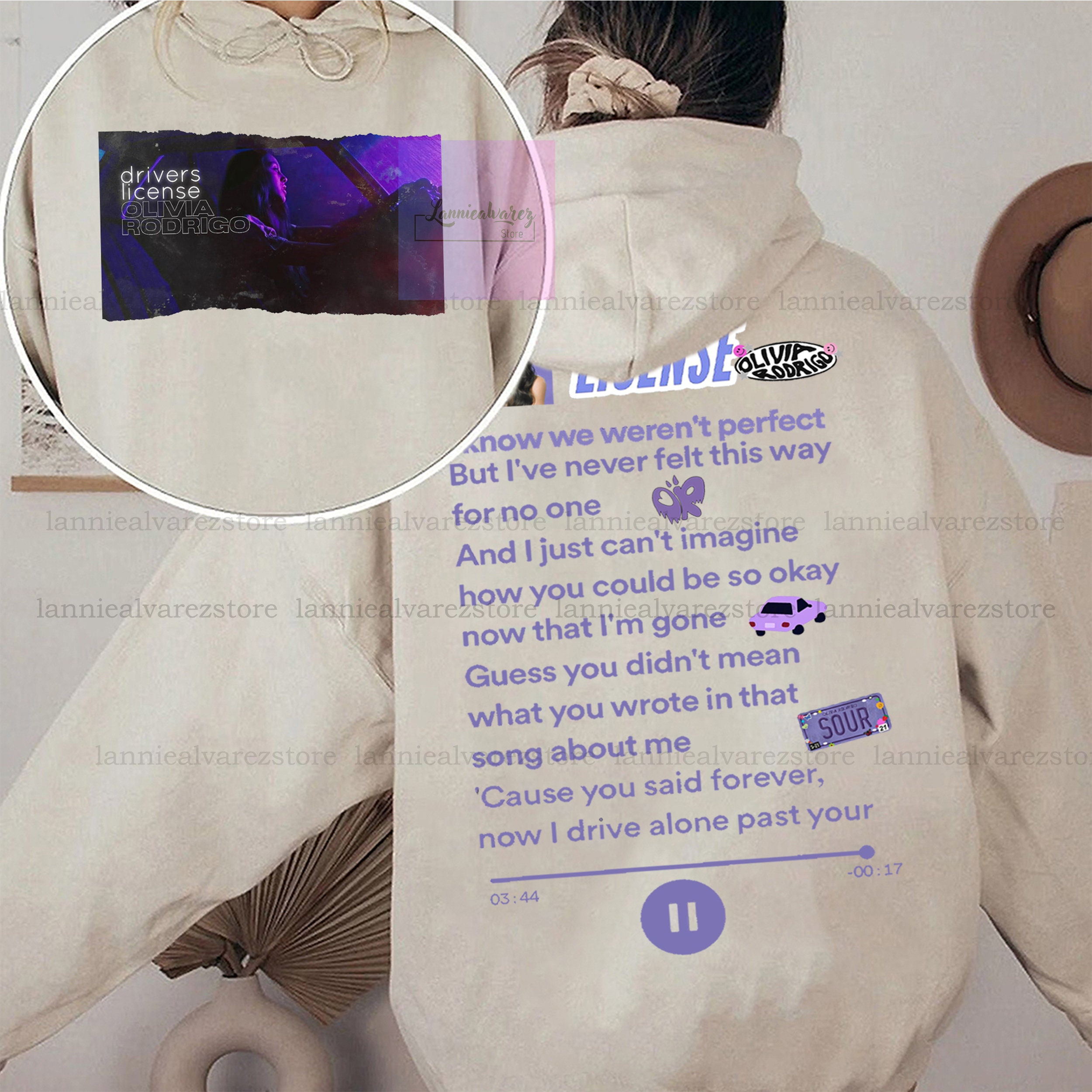 Olivia Rodrigo Guts 2Sided Shirt, Album Songs Merch sold by ...