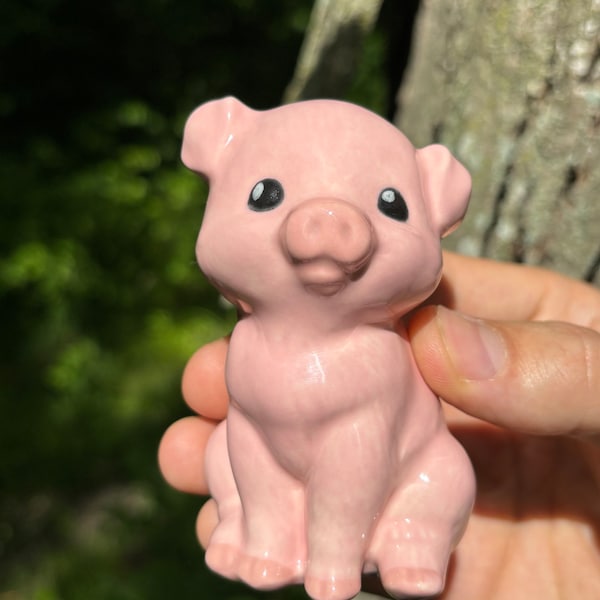 Ceramic Pig - Etsy