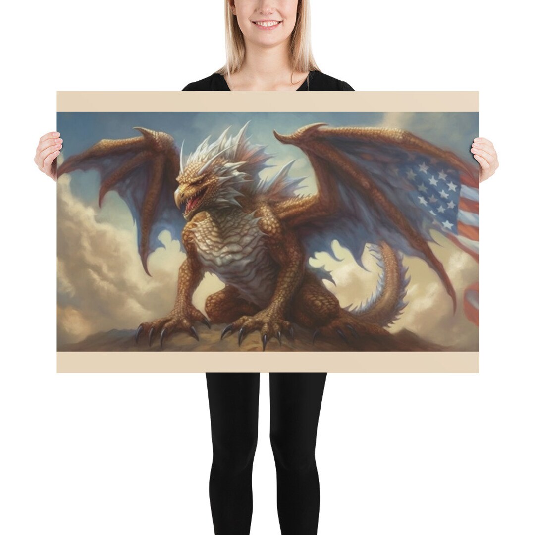 USA Mythical Creature Poster - Etsy