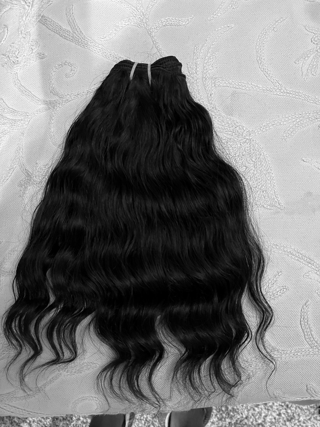 Authentic Raw Natural Wavy Hair Extensions - Etsy