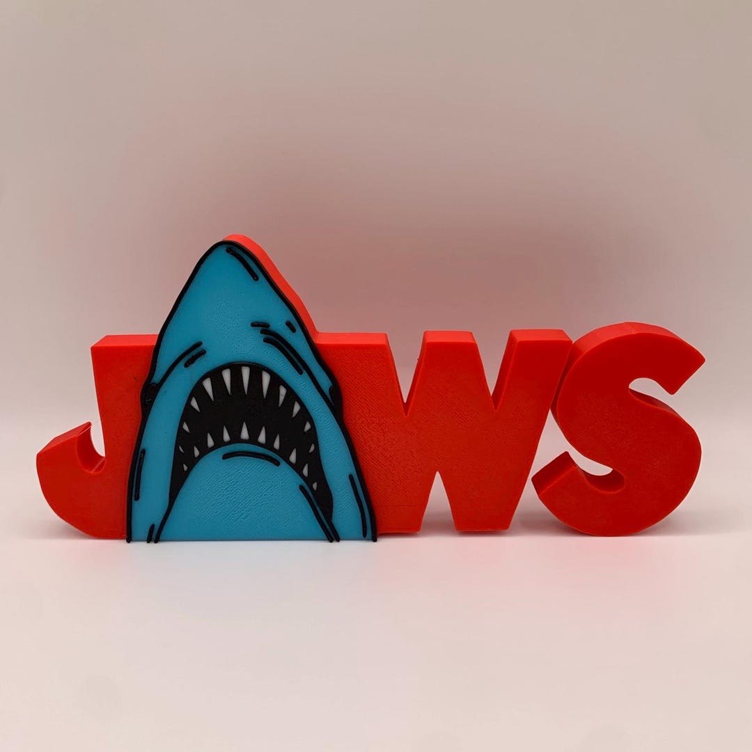 Jaws Sign V3 - Etsy
