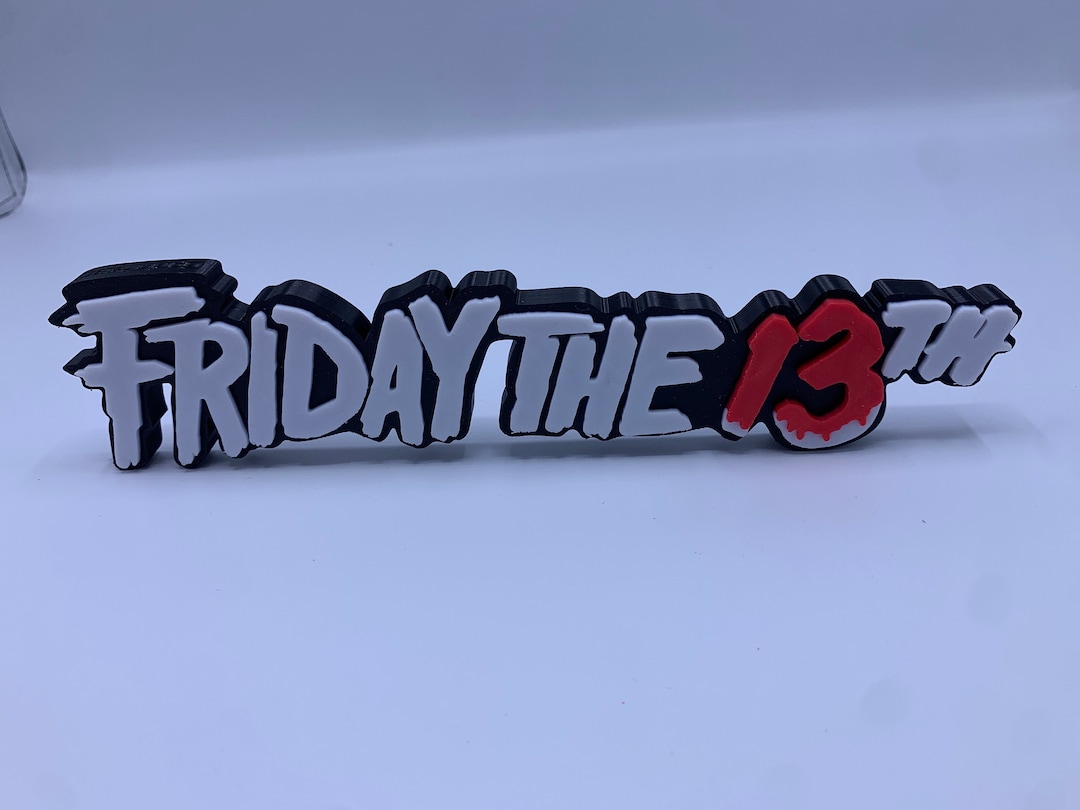 Friday the 13th Sign - Etsy
