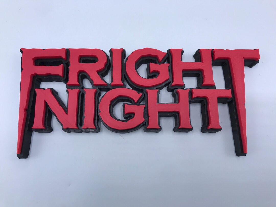 Fright Night Sign - Etsy