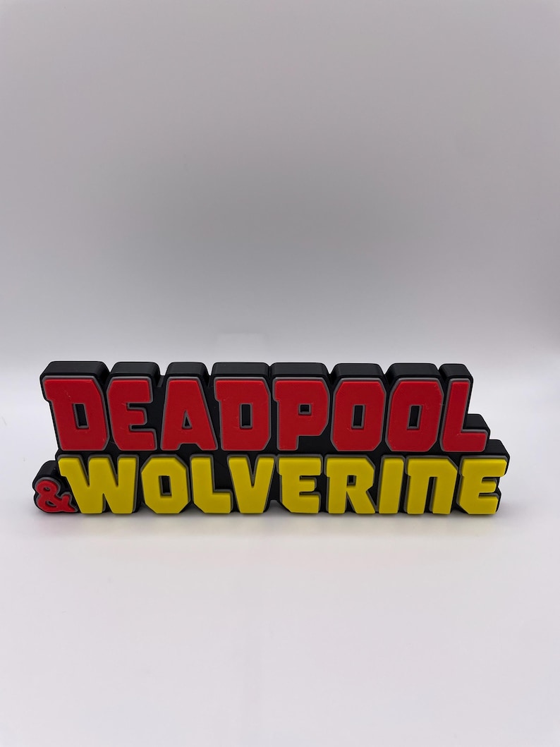 Deadpool & Wolverine Sign - Etsy