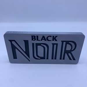 Black Noir Sign - Etsy