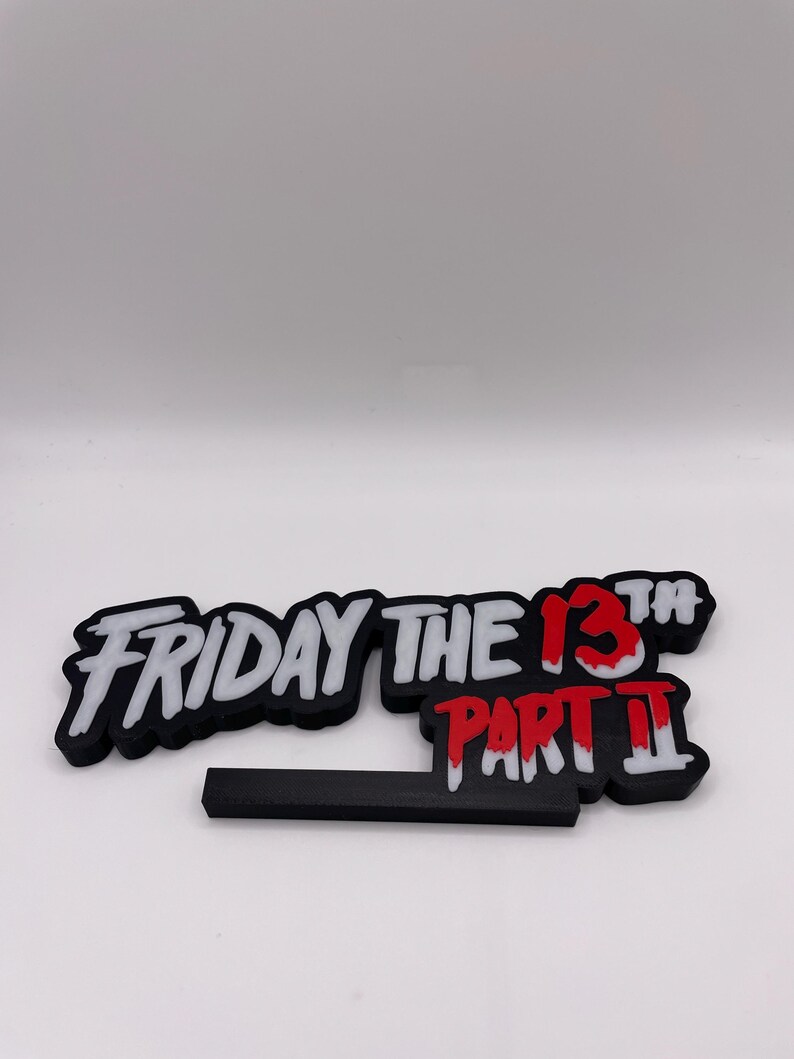 Friday the 13th Part 2 Sign - Etsy