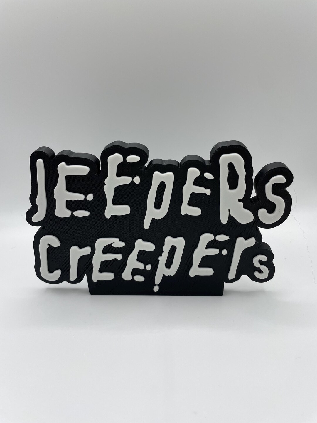 Jeepers Creepers Sign V2 - Etsy