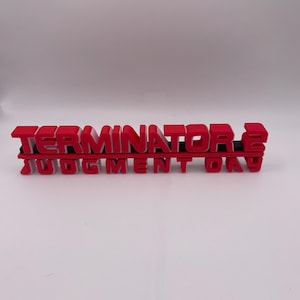 Terminator 2 Sign - Etsy