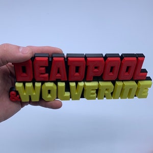 Deadpool & Wolverine Sign - Etsy