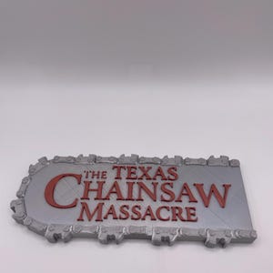 Texas Chainsaw Massacre Sign - Etsy
