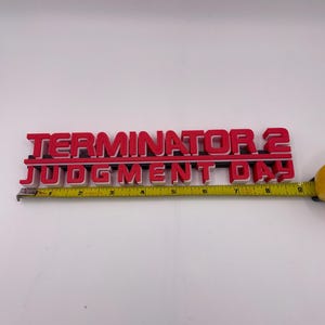 Terminator 2 Sign - Etsy