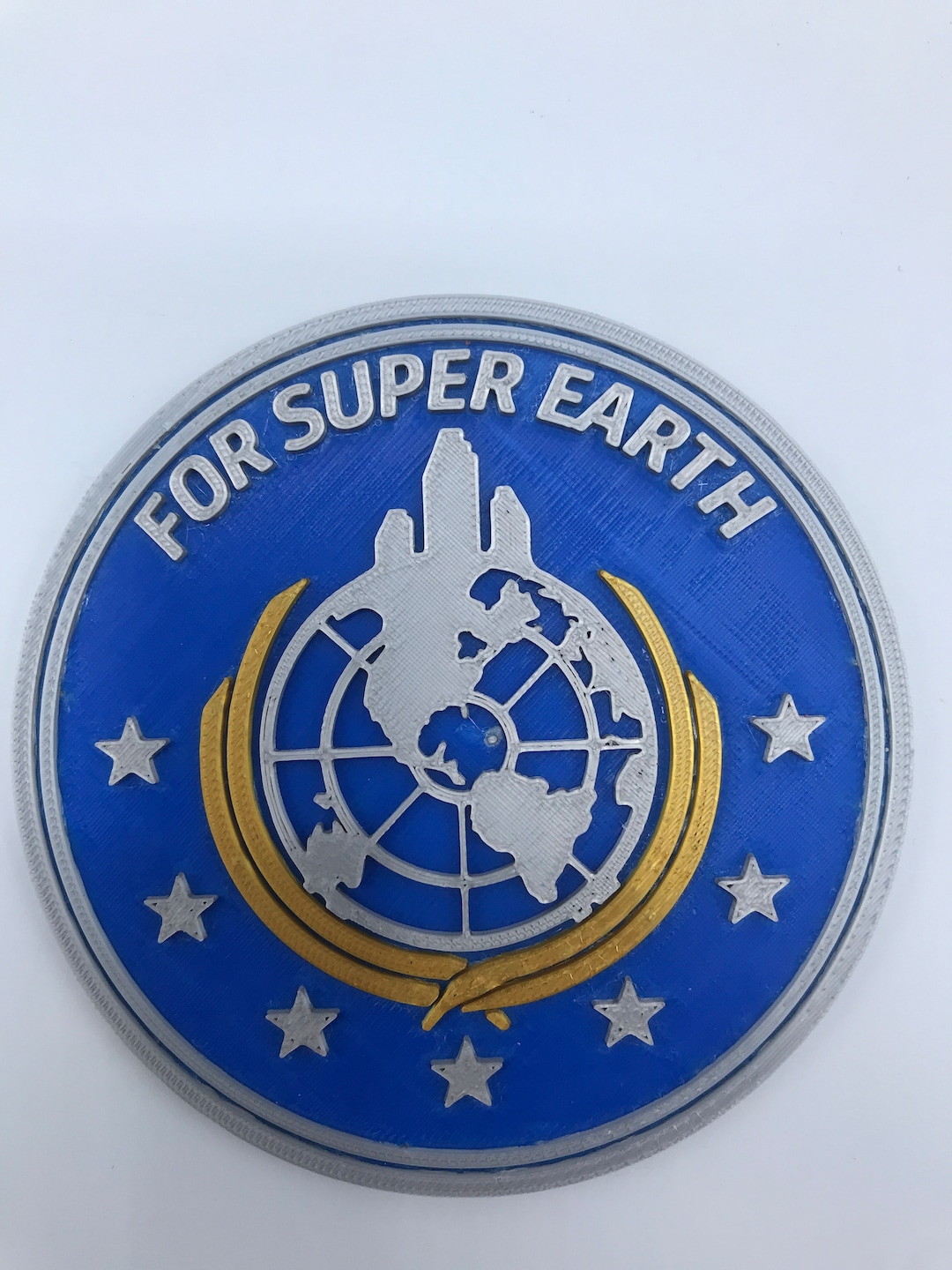 Helldivers 2 Super Earth Badge - Etsy