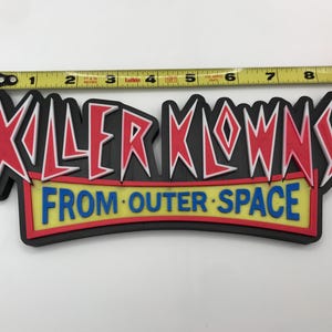 Killer Klowns From Outer Space Sign V2 - Etsy