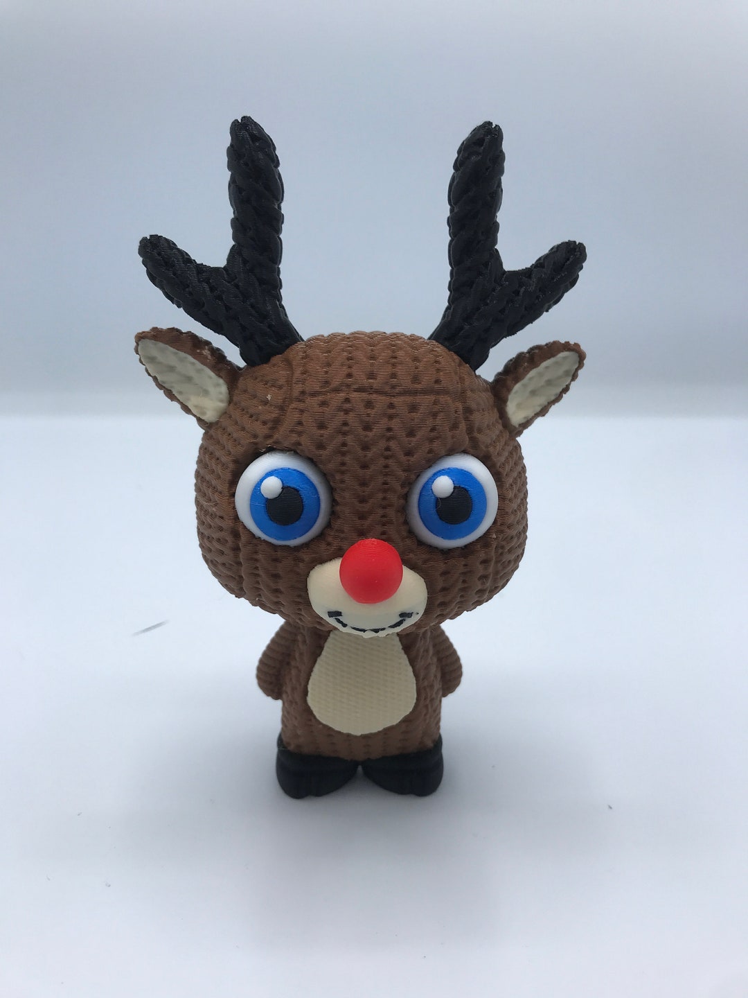 Rudolph Red Nose Reindeer Statue - Etsy